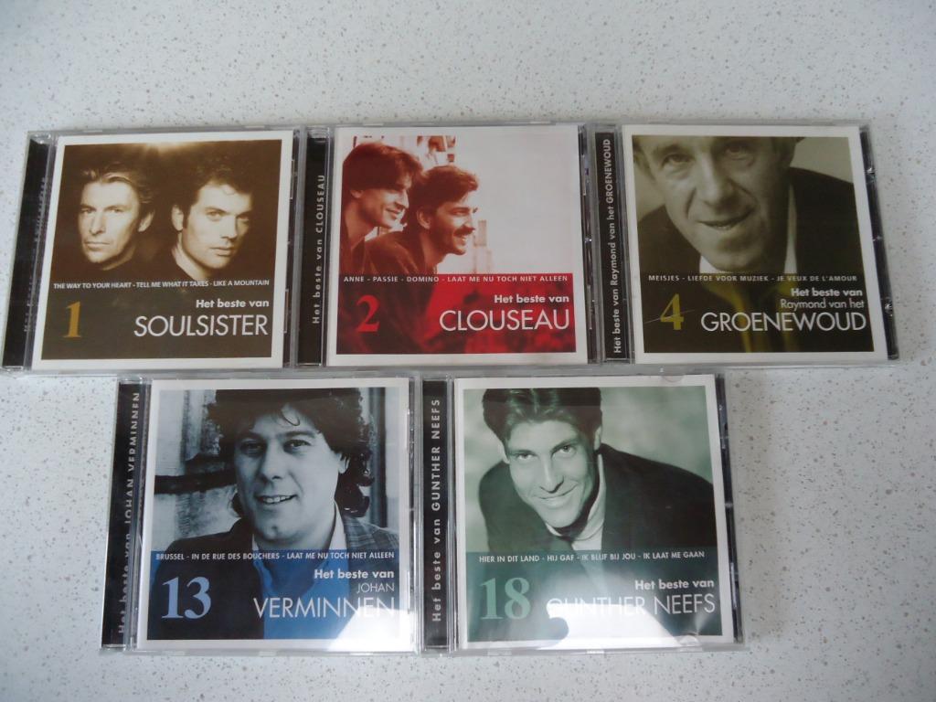 ② Lot 98 met 5 CD's van Het Beste van" Soulsister, Clouseau,, — CD ...
