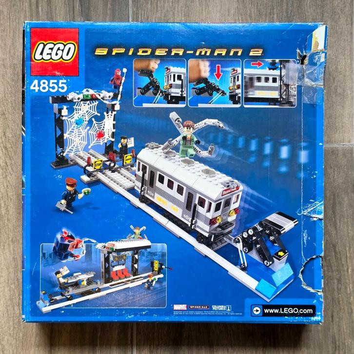 ② LEGO 4855 Spider-Man's Train Rescue — Speelgoed | Duplo en Lego ...