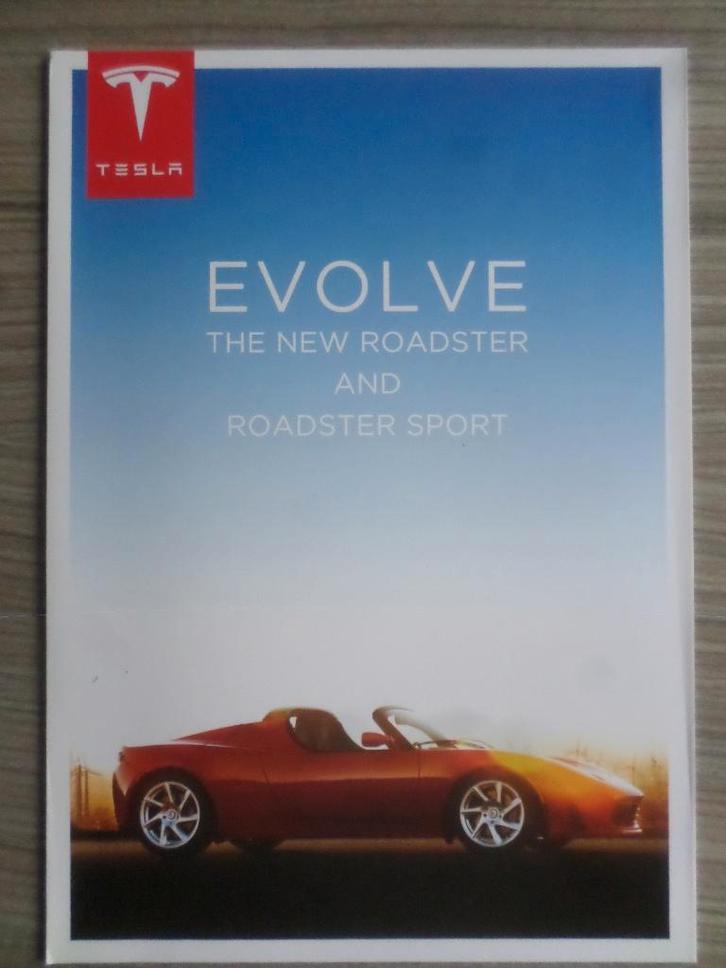 ② Brochure Tesla Roadster & Sport UK — Autos | Brochures & Magazines ...