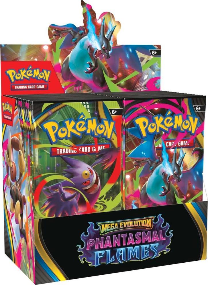 ② Pokémon – Mega Evolution - Phantasmal Flames Booster Box ...