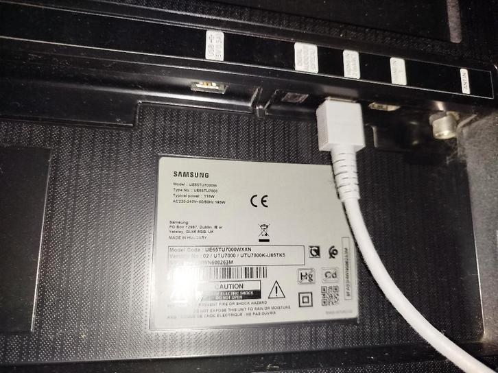 ② Samsung 65 Inch Crystal UHD 4K — Televisies — 2dehands