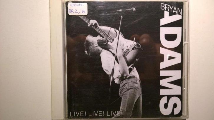 ② Bryan Adams - Live! Live! Live! — CD | Rock — 2ememain
