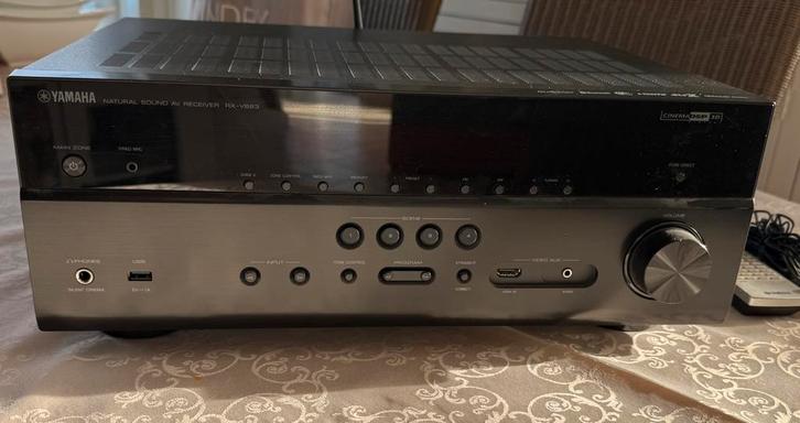 ② Yamaha RX-V683 AV-receiver – complete set — Versterkers en Ontvangers ...