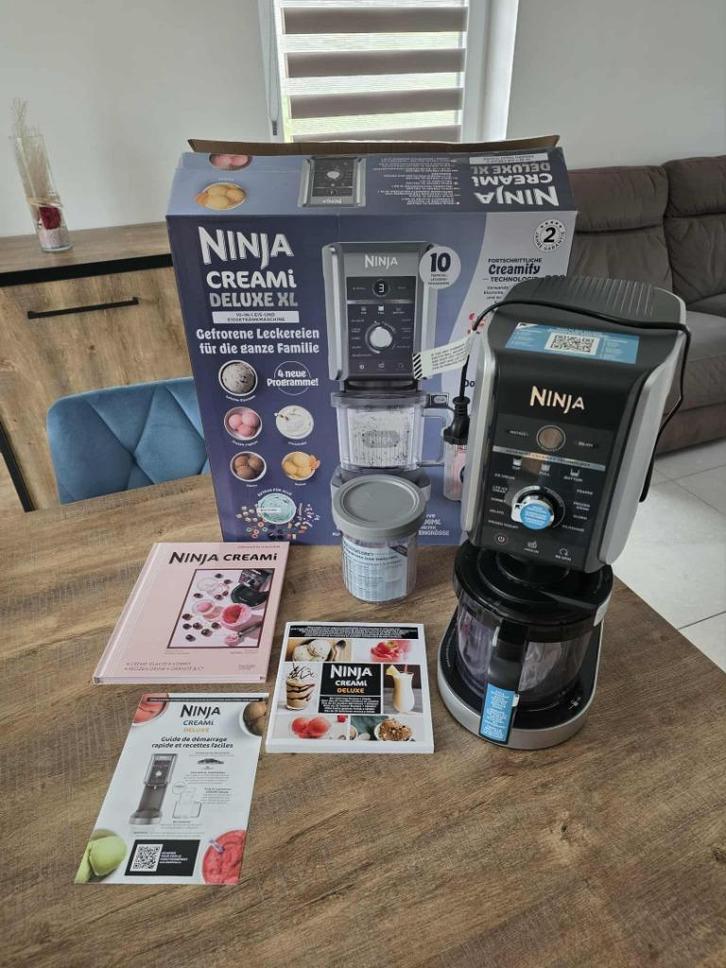② Glacière Ninja Creami Deluxe XL NEUVE — Machines à glace — 2ememain