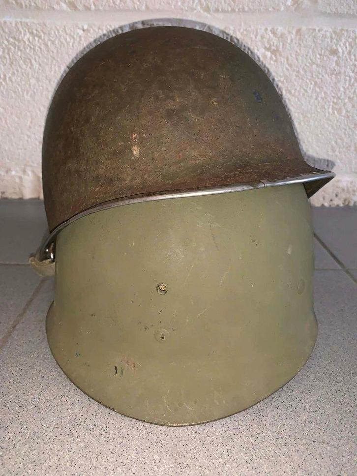 ② US wwII Casque M1, pattes fixes avec W Liner 1943. — Militaria ...