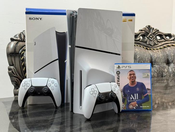 ② PS5 SLIM DISC + 2 CONTROLLERS + GARANTIE — Consoles de jeu | Sony ...