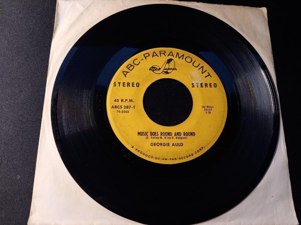 ② Georgie Auld ‎– Music Goes Round And Round '7 — Vinyl Singles — 2dehands