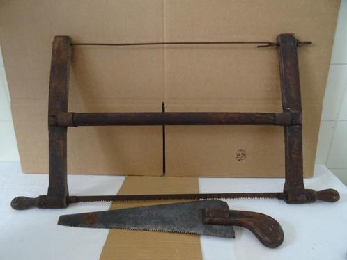 ② Antieke zaag antiek antieke zagen set houten zagen 1930 — Antiek ...