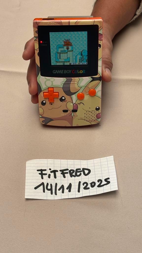 ② IPS Game Boy Color Pokémon Edition – Modded — Jeux | Nintendo Game ...