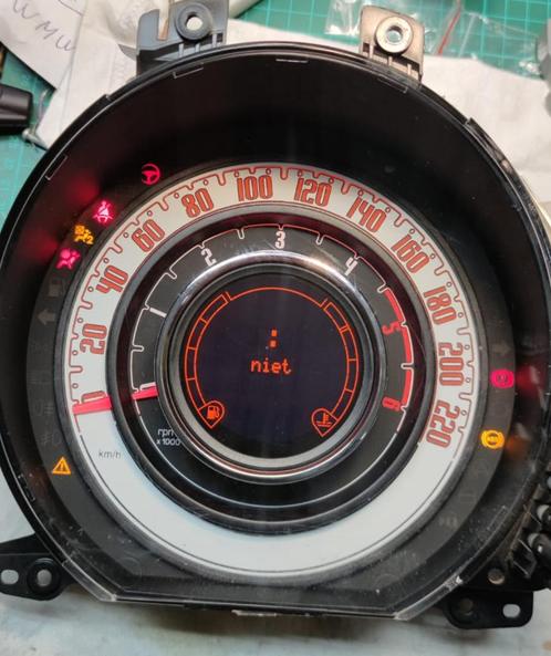 ② fiat 500 kilometerteller reparatie — Dashboard en Schakelaars — 2dehands