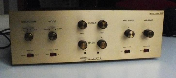 ② FRANK pram 40 buizenversterker (vintage collector) — Versterkers en ...