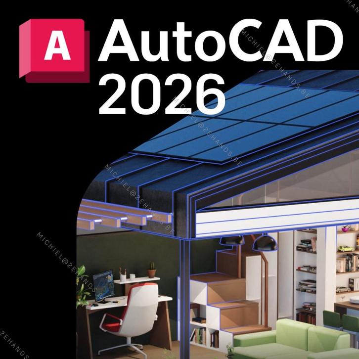 ② AutoCad 2026 | Windows | Mac | Levenslang | Installatiepakke ...
