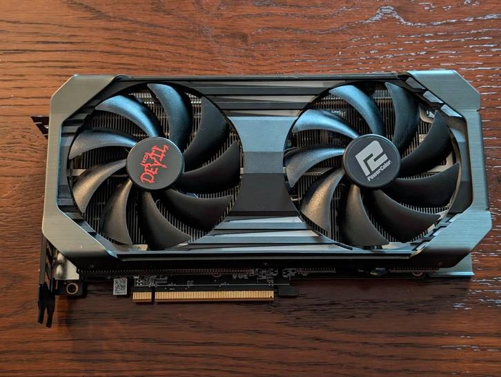 ② PowerColor Red Devil AMD RX 6600 XT 8GB — Videokaarten — 2dehands