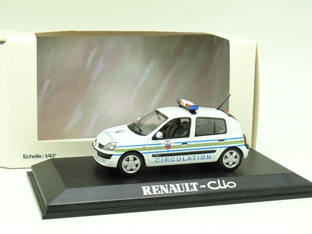② 1:43 517512 Norev Renault Clio Police Paris Politie — Modelauto's | 1 ...