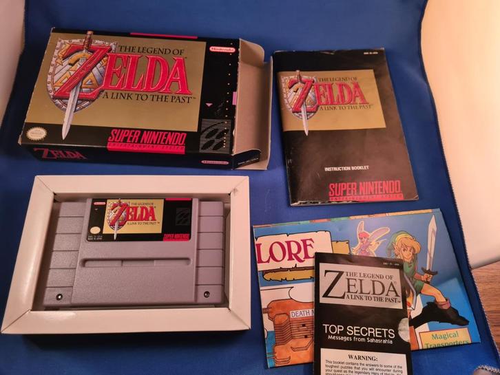 ② SNES - Zelda: A Link to the Past (CIB) — Jeux de cartes à ...