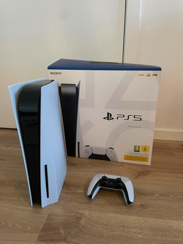 ② PS5 Schijfversie – Zo goed als nieuw – Met doos — Spelcomputers ...