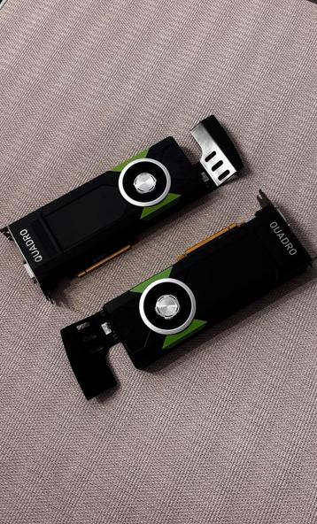 ② NVIDIA Quadro P5000 16gb Gddr5 (32g vram) — Cartes vidéo — 2ememain
