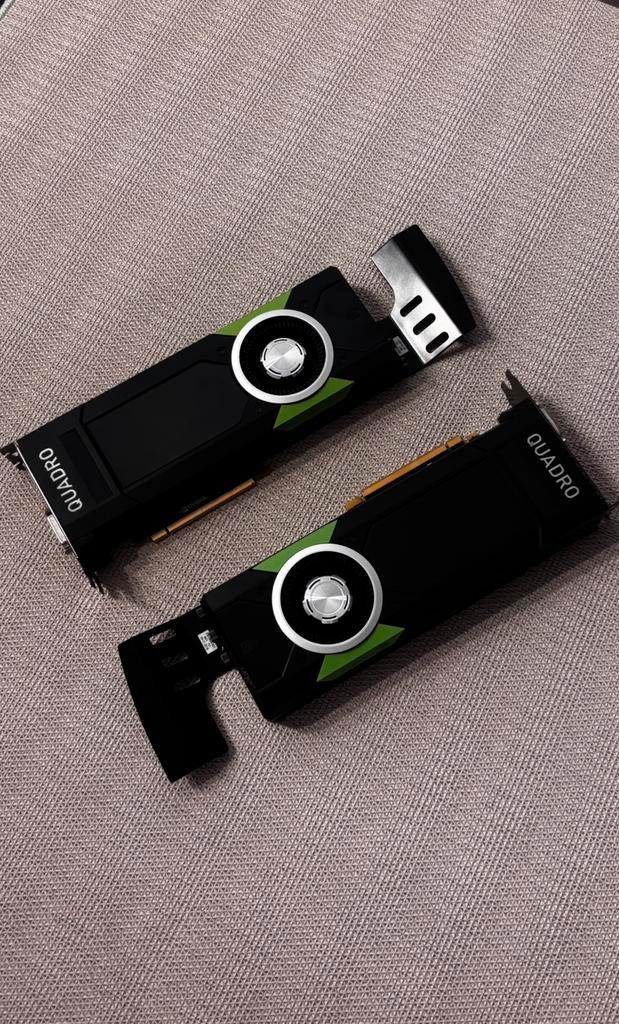 ② NVIDIA Quadro P5000 16gb Gddr5 (32g vram) — Cartes vidéo — 2ememain