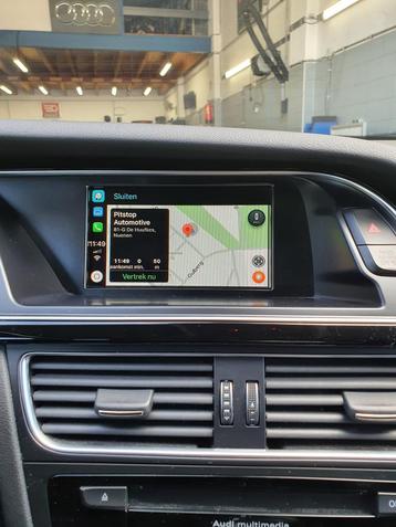② Audi Carplay & Android Auto draadloos met inbouw voor MMI3G ...