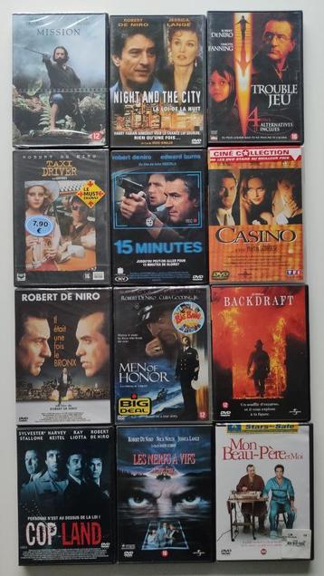 ② Lot de 25 DVDs Robert De Niro — DVD | Thrillers & Policiers — 2ememain