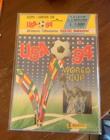 ② Panini volledig leeg voetbal sticker album WORLD CUP USA 94 ...