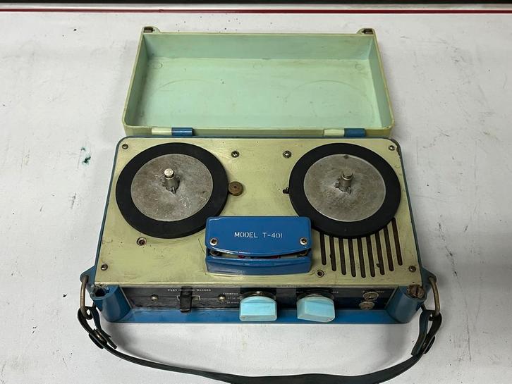 ② POPPET T-401 vintage bandrecorder — jaren 50/60 — Bandrecorder — 2dehands