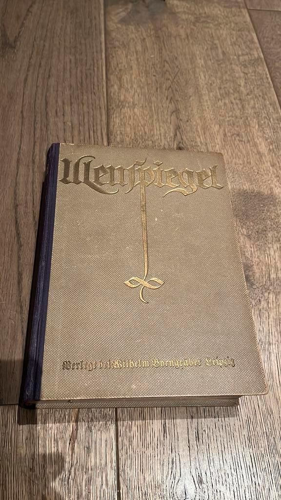 ② Prachtige Antieke Editie 'Uilenspiegel' -Charles de Coster - — Antiek ...