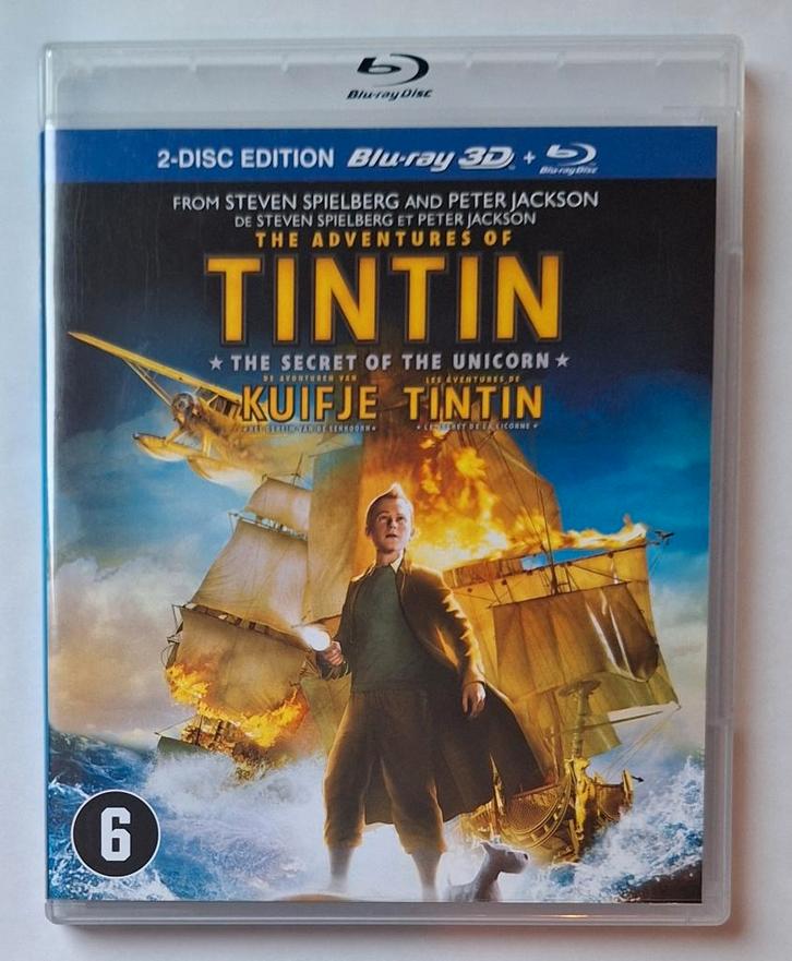 ② Les Aventures de TINTIN: Le Secret de la Licorne comme neuf — Blu-ray ...