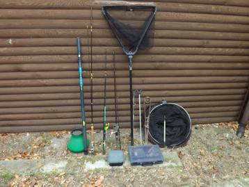 ② set visgerief voor op forel — Hengelsport | Roofvissen — 2dehands