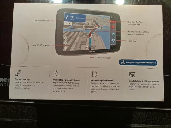 ② TomTom GO Expert 6 PLUS - Navigation pour poids lourds - Mon ...