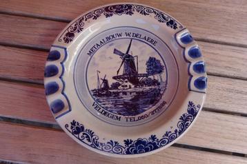 ② asbak cendrier Delfts Blauw Veldegem - Zedelgem (W. Delaere) — Antiek ...