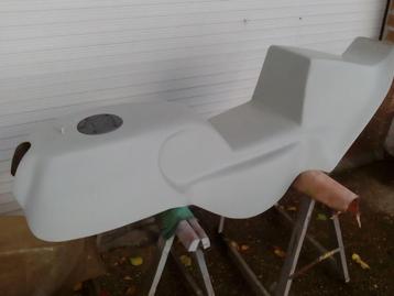 ② Tank-zit race Moto Vintage Racer Streetfighter LEES — Onderdelen ...