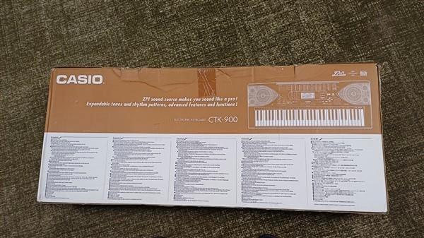 ② CASIO KEYBOARD CTK-900 (lichtinval in 6 toetsen) — Keyboards — 2dehands