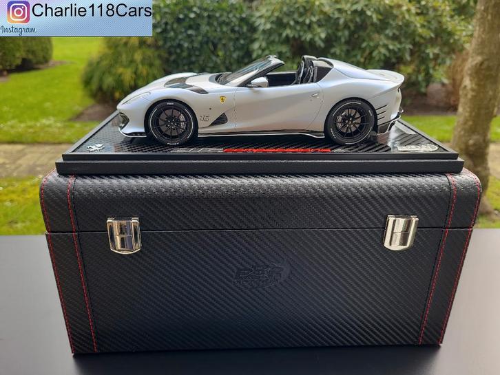 ② BBR 1/18 Ferrari 812 Competizione A – Charles LeClerc koffer ...