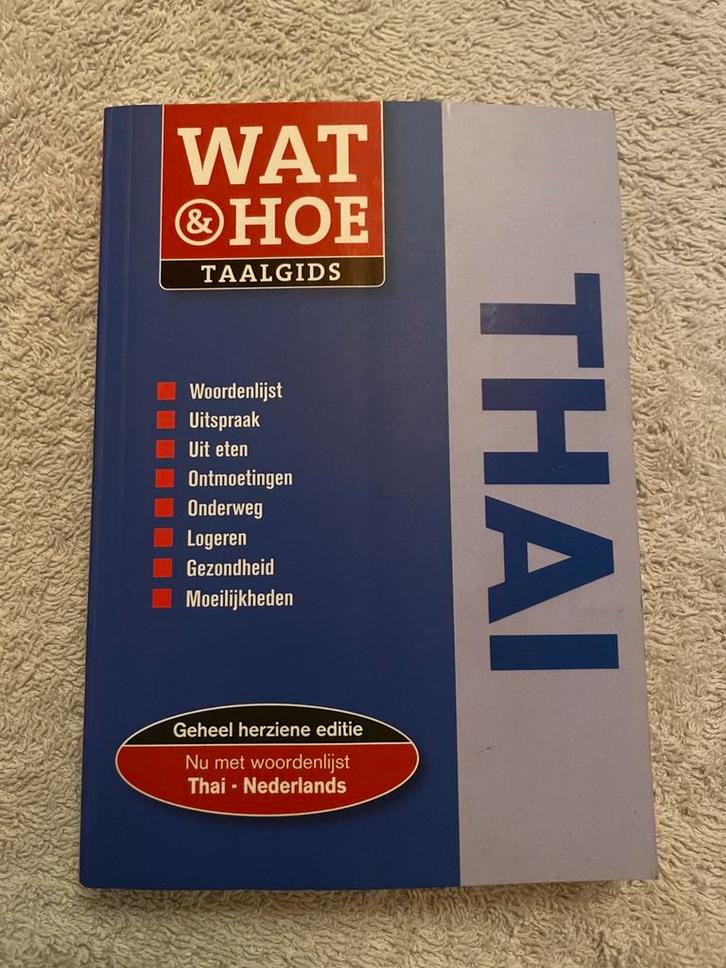 ② Van Dale Wat & Hoe Thai – Handige Taalgids voor Reizen — Guides ...