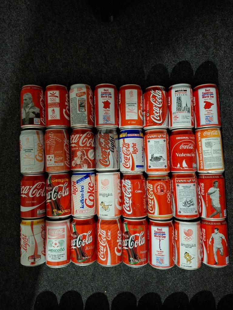 ② Coca-Cola blikjes — Merken en Reclamevoorwerpen — 2dehands