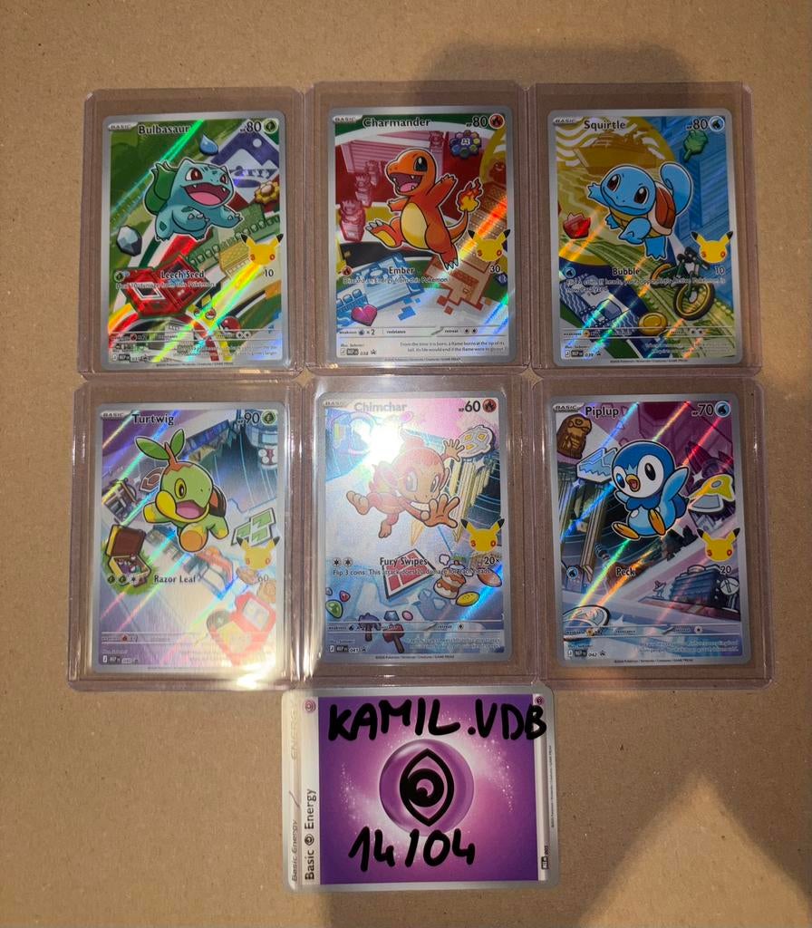 ② Pokemon first partner illustration set 2/3 — Jeux de cartes à ...