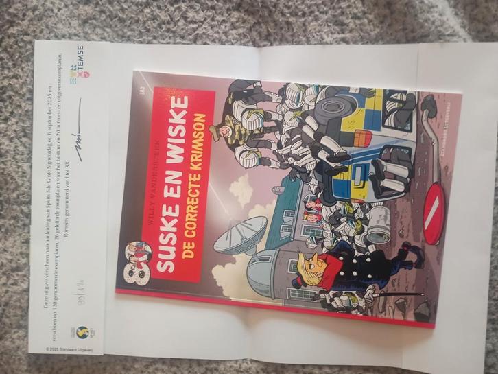 ② Spiritueux Suske et Wiske, édition 2025 — Personnages de BD — 2ememain