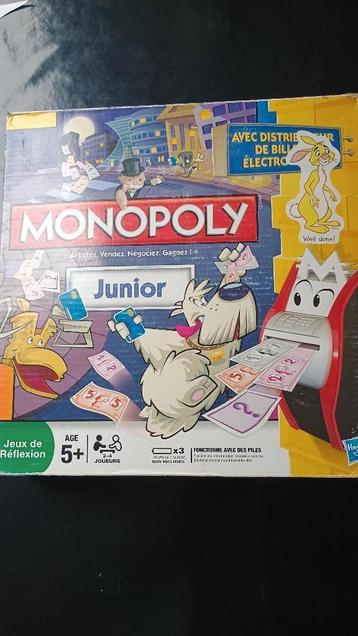 ② Monopoly junior avec distributeur de billets — Gezelschapsspellen ...
