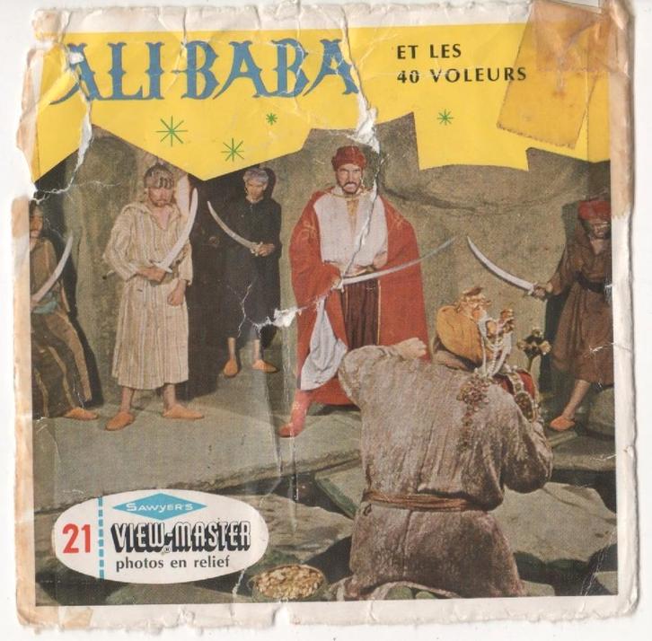 ② View-master Ali-Baba et les 40 voleurs B 436 Livret FR — Antiquités ...