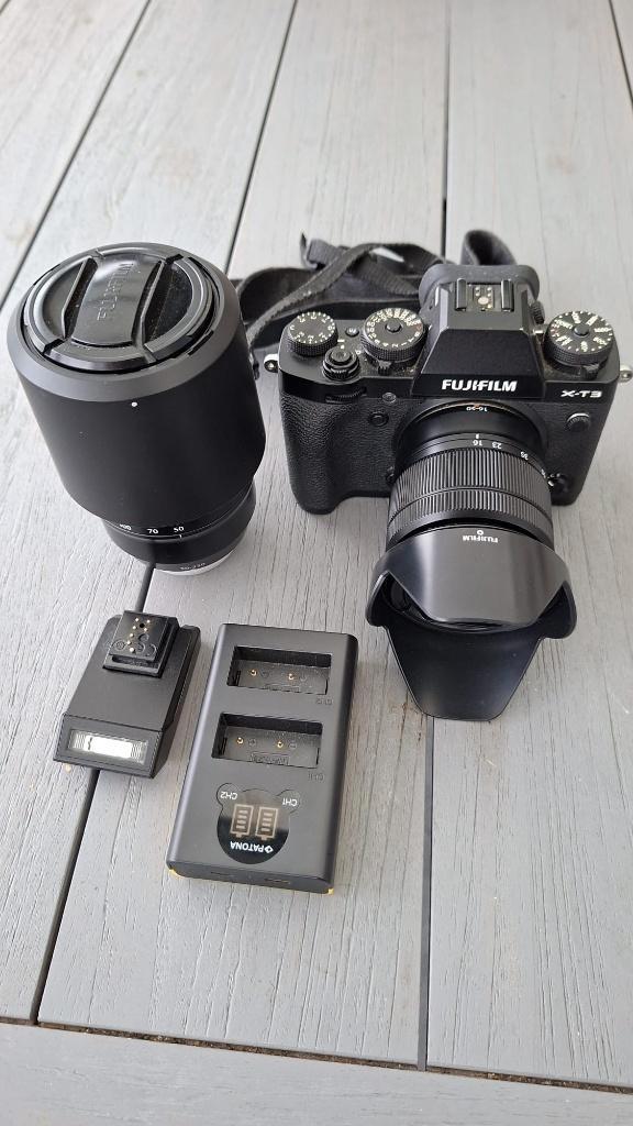 ② Fujifilm X-T3 met 2 lenzen — Fotocamera's Digitaal — 2dehands
