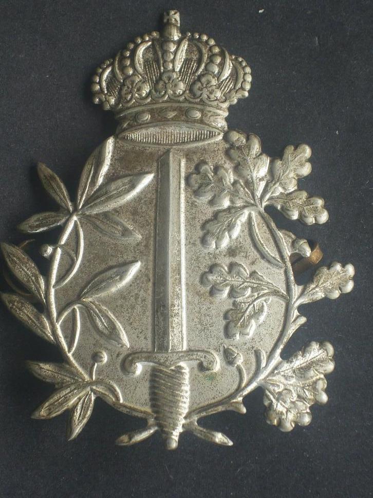 ② Insigne de police pour casque Adrian feutre, liège ou képi — Objets ...