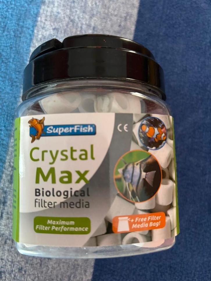 ② SuperFish Crystal Max Media 500ML NIEUW — Vissen | Aquaria en ...
