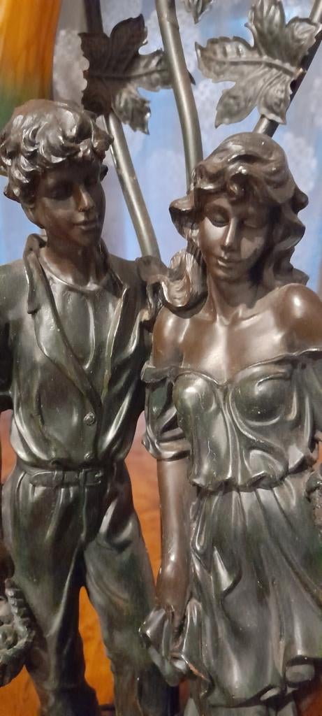 ② Lampe style romantique et Rococo début 20 eme siècle — Art ...