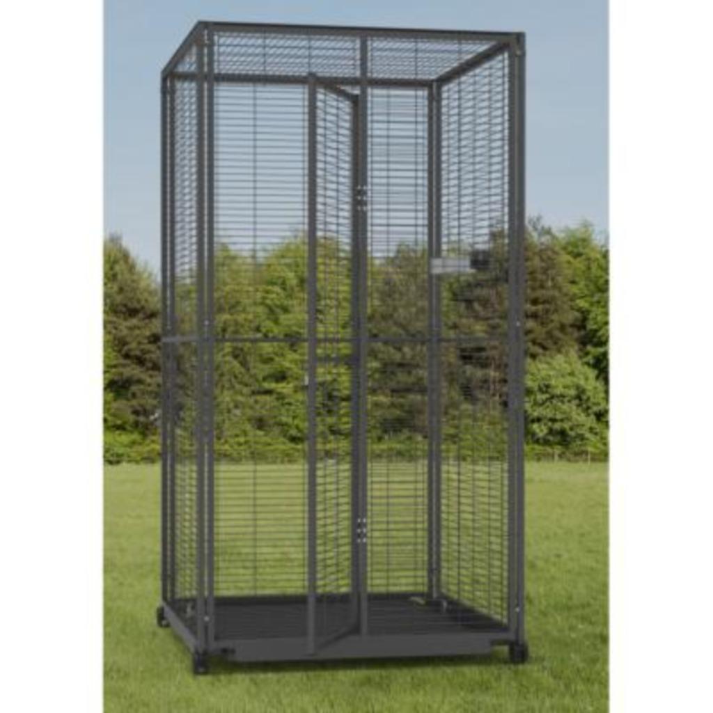 ② Volière mobile 1x1x2 m pour perroquet cage ara cacatoes XXL — Oiseaux ...