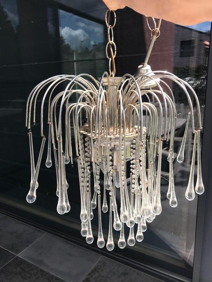 ② Antieke retro luchter - uniek exemplaar — Lampes | Lustres — 2ememain