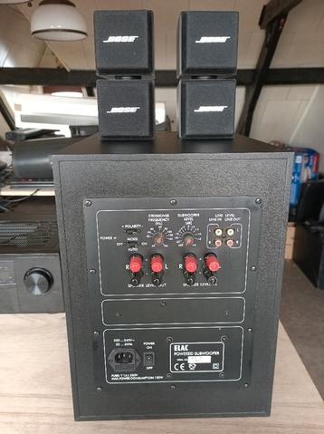 ② Bose AM5's met Elac subwoofer — Home Cinema-sets — 2dehands