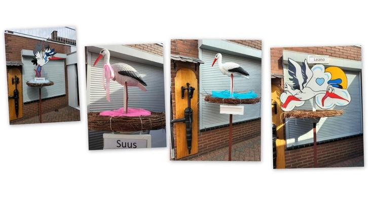 ② Geboorte geboorteborden / Geboortebord / ooievaar zie keuze — Cadeaux ...