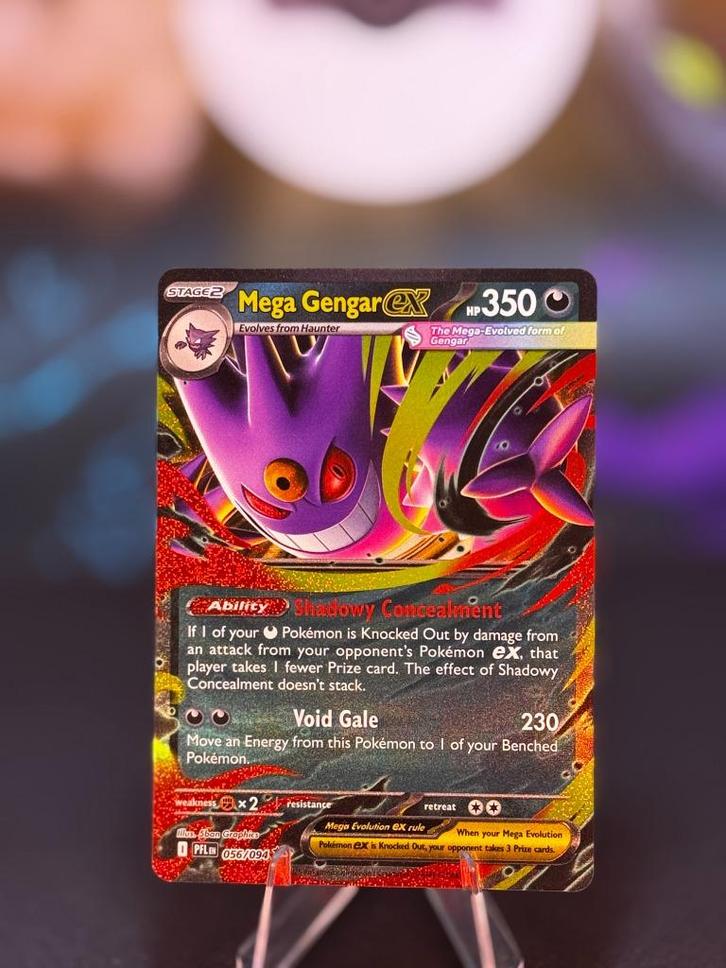 ② Mega Gengar EX 056 – Phantasmal Flames Gratis verzending — Jeux de ...