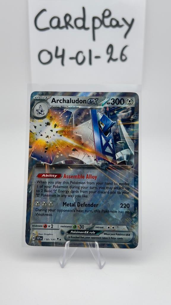② Archaludon ex (SSP 130) Sprinksparks — Jeux de cartes à collectionner ...
